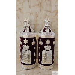 Sephardic sefer torah case in velvet